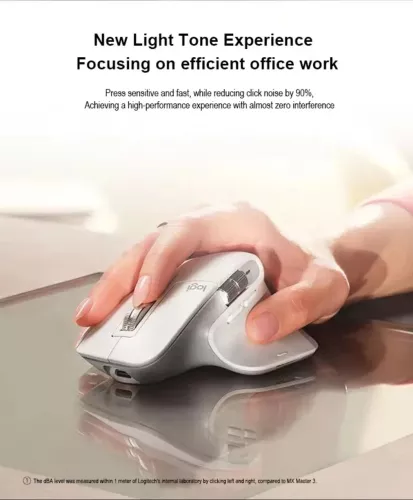 Mouse wireless Bluetooth ergonomic Logitech MX Master 3S - domo.ro