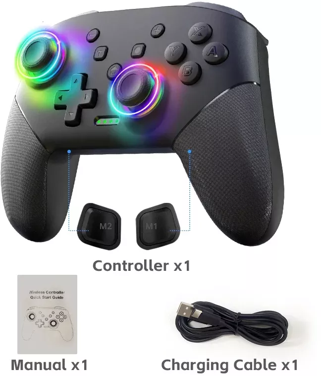 DATA FROG fA&fnof rA&fnof fir Switch Pro controller Programmable ...