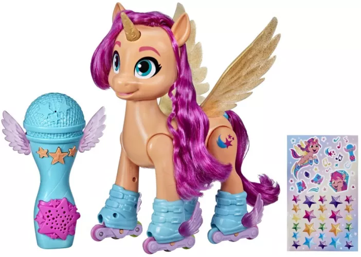 Ponei interactiv cu microfon Sunny My Little Pony HBR_F1786b - domo.ro