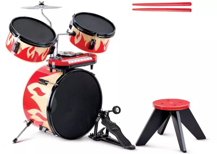 Set tobe si orga de jucarie din lemn pentru copii Hape TAG_E0632A - domo.ro