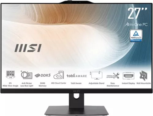 Calculator MSI Modern AM272P 1M-848EU AIO Intel Core 5 120U 27 inch RAM ...