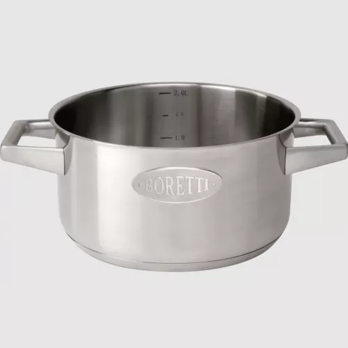 Set oale de gatit cu capac otel inoxidabil 8 piese Boretti Pentola ...