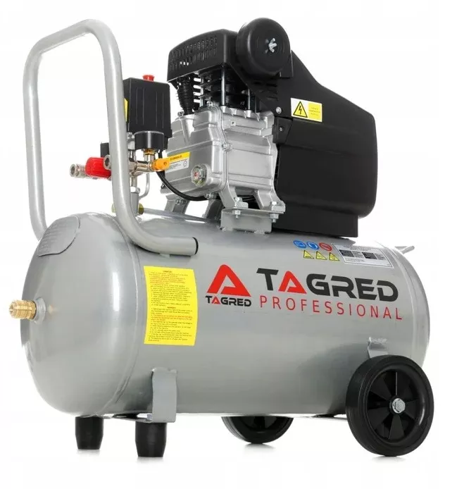 Compresor aer comprimat 50L litri 8 bar + kit scule pneumatice HXAC50+ - domo.ro