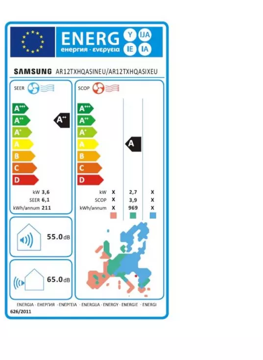 Aparat de aer conditionat Samsung Fresh Air AR12TXHQASINEU ...