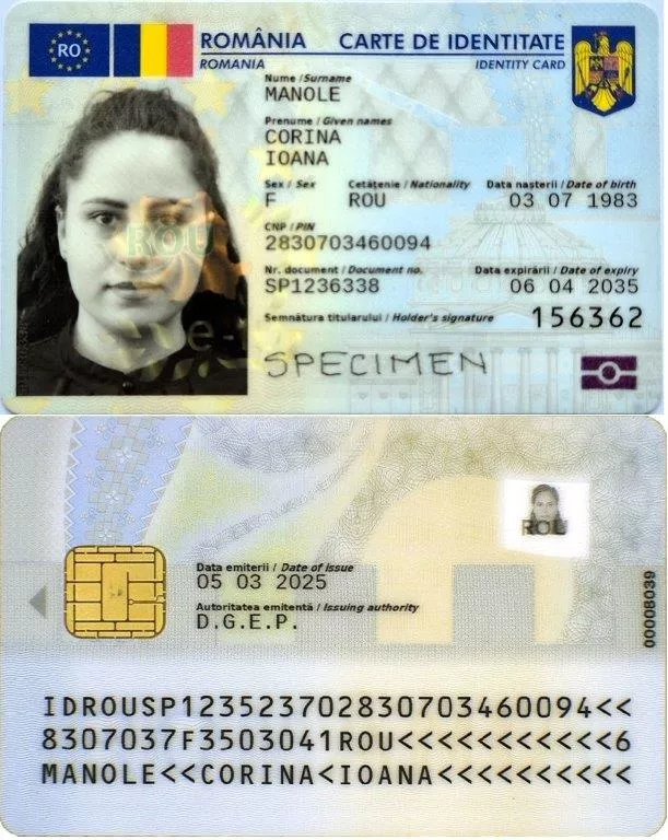 Cititor carti noi de identitate cu cip Thales IDBridge CT40