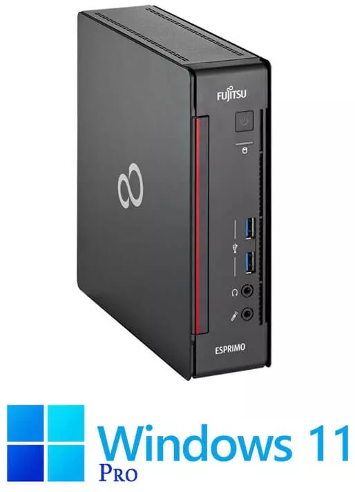 Mini PC Fujitsu ESPRIMO Q558 Hexa Core i5-9500T 16GB DDR4 SSD Win 11 ...