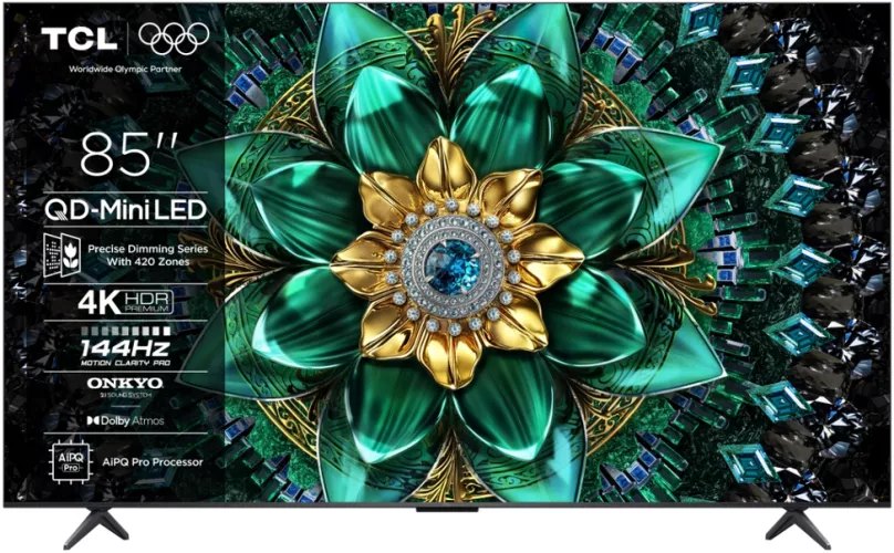 Televizor Mini LED TCL 216 cm 85 85Q6C Ultra HD 4K Smart TV WiFi CI+