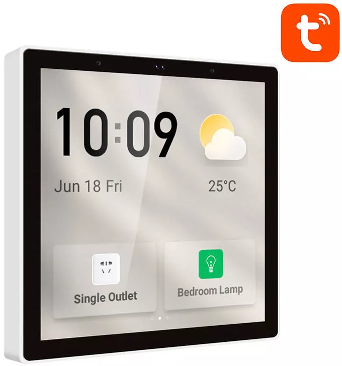 Panel de control inteligent Avatto T6e Wi-fi Ble Zigbee Tuya bjib ...