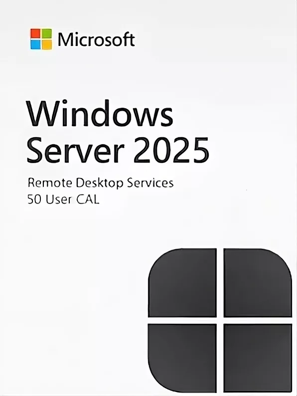Windows Server 2025 Remote Desktop Services RDS 50 User CAL