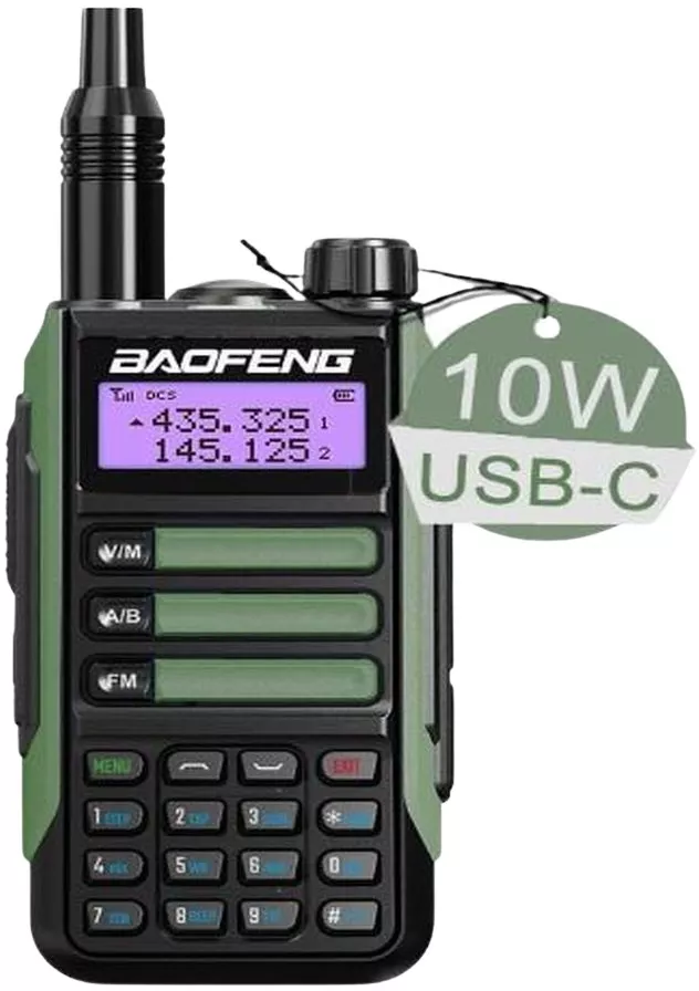 Set Statie Radio Baofeng UV-16 Profesionala VHF Marina 156MHz/UHF ...