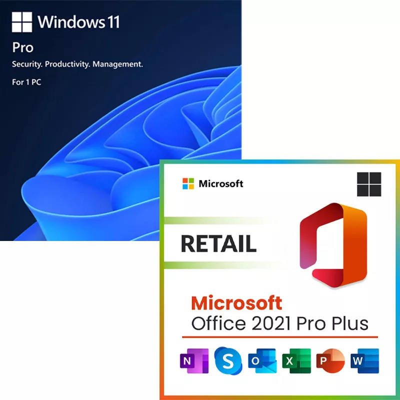 Windows 11 Pro + Office 2021 Professional Plus