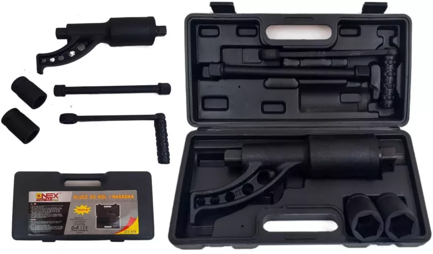 Cheie desfacut roti tir camion 7800Nm cu reductor multiplicator ...