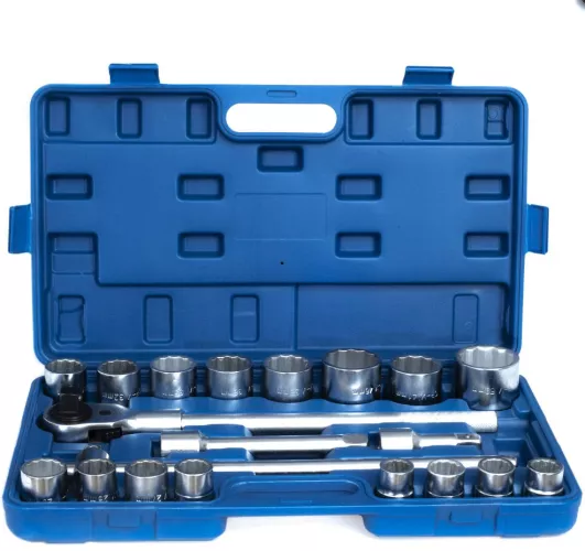 Trusa set chei tubulare 21 piese 3-4 19-50mm marimi mari 12colturi ...
