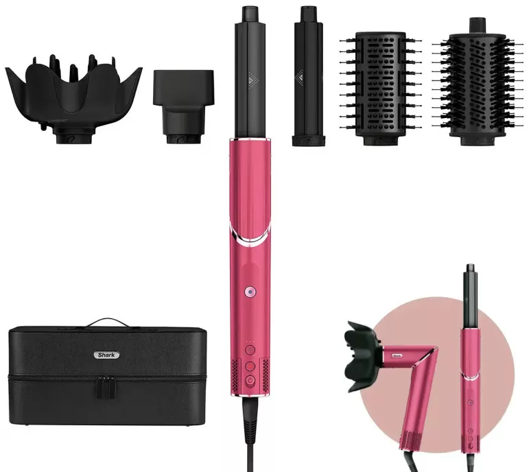 Uscator de par si ondulator universal 2 in 1 Shark FlexStyle HD440BPEU ...