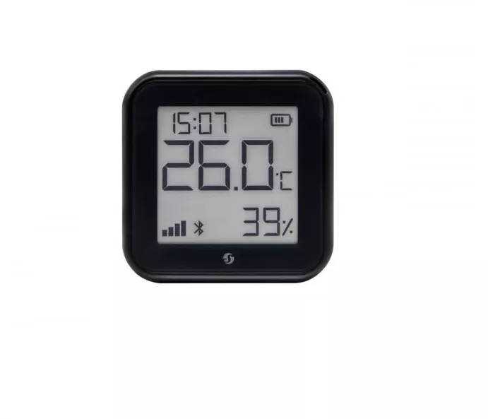 Termostat Shelly H&T Gen3 Matte Black ecran E-ink WiFi control ...