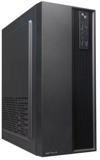 Carcasa gaming Serioux Classic01 Middle Tower ATX Fara Sursa Black