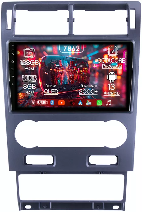 Navigatie dedicata Ford Mondeo 2000-2007 8GB RAM 128GB ROM Octacore ...