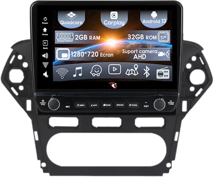 Navigatie dedicata Ford Mondeo 2010-2014 cu butoane rotative model 2024 ...