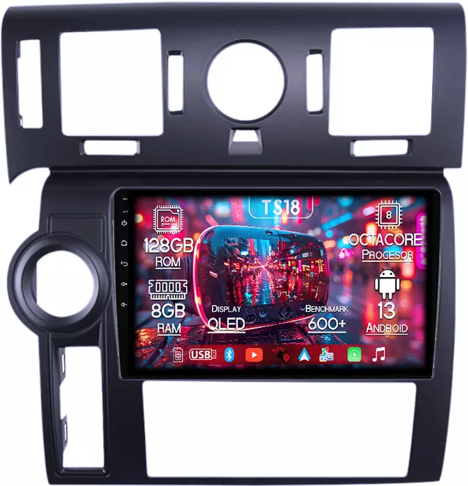 Navigatie dedicata Hummer H2 2007-2009 8GB RAM 128GB ROM Octacore ...