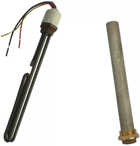Pachet Rezistenta electrica 1 tol si 1500W + Anod magneziu 3/4 - pentru ...