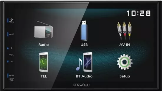 DMX-120BT MEDIA PLAYER 2DIN KENWOOD DE 6.8&Prime CU USB/BLUETOOTH DMX-120BT