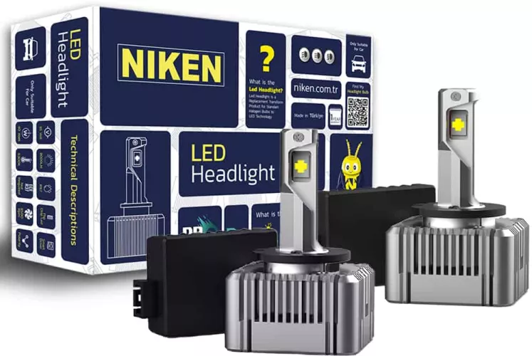 Set 2 becuri D1S LED Niken ProSeries