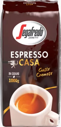 Cafea boabe Segafredo Espresso Casa Gusto Cremoso pachet 1kg 5245222-CITY