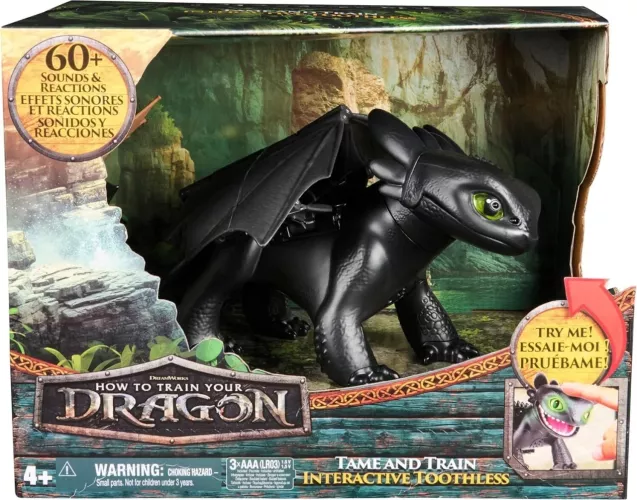 Dreamworks Dragons World of Berk - Toothless Tame and Train Interactive ...