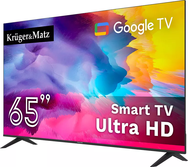 Televizor Smart Google 65 inch 163cm UltraHD 4K Kruger&matz