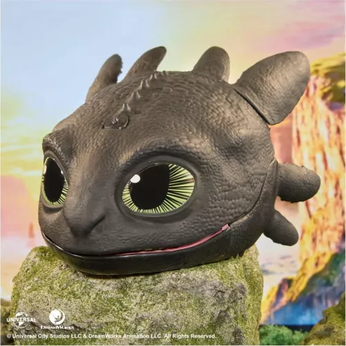 Dreamworks Dragons World of Berk - Masca interactiva Toothless Blast N ...