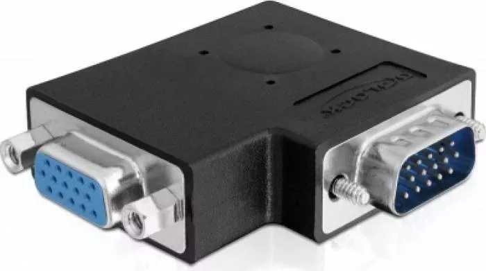 Adaptor Delock VGA T-M unghi 90 grade 65345 - domo.ro