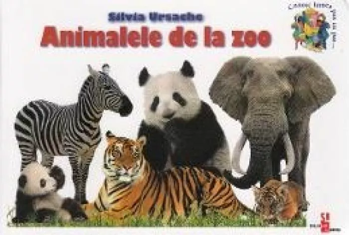 Animalele de la zoo - Silvia Ursache 978-9975-126-32-8 - domo.ro
