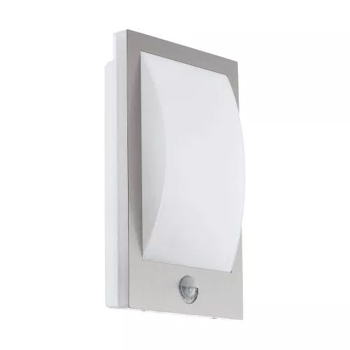 Aplica Exterior VERRES 97238 E27-LED 12W Inox / Plastic / Inox / Alb ...