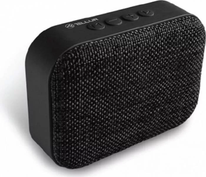 Boxa portabila Bluetooth Tellur Callisto 3W Neagra tll161031 - domo.ro