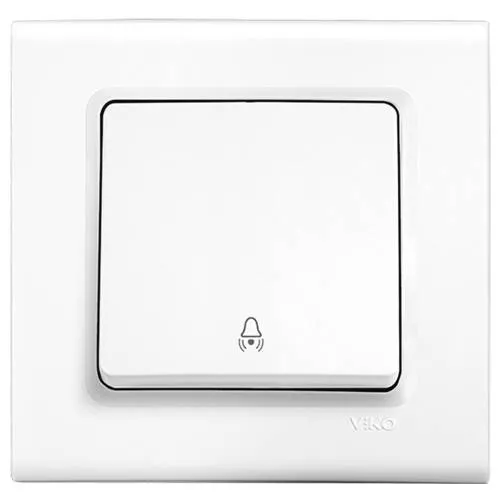 Buton sonerie Linnera Alb vi-lnz - domo.ro