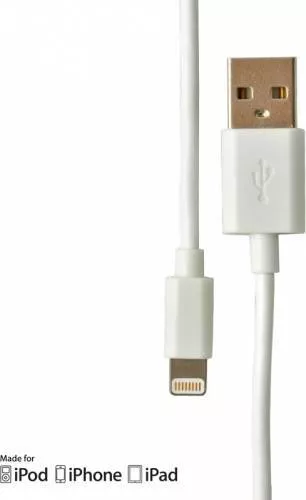 Procell Cablu USB MFI Lightning Alb 1m CIUSBLIGHT - domo.ro