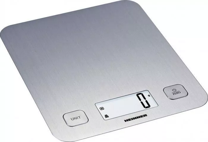 Cantar de bucatarie Heinner HKS-5IX 5Kg 1g Functie Tara Functie cantarire - domo.ro