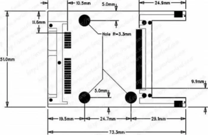 Card reader intern Delock 91660 SATA la Compact Flash 91660 - domo.ro
