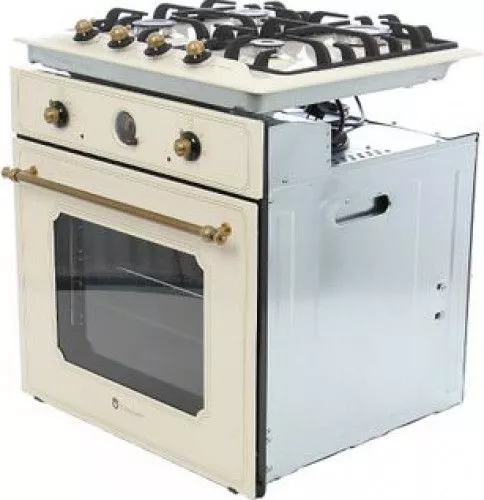 Pachet Cuptor electric rustic FE660 Avena Toscana + Plita incorporabila ...