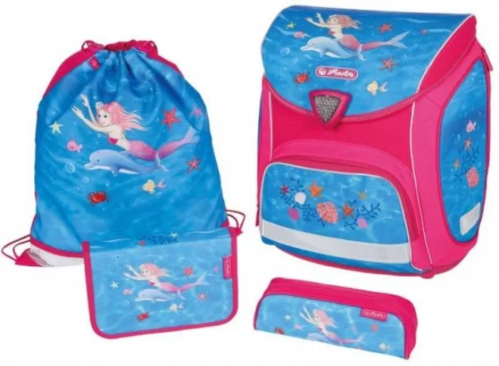 Ghiozdan Herlitz echipat Sporti Plus Mermaidia 11407566 - domo.ro