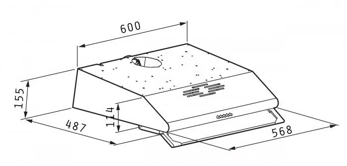Hota traditionala Pyramis ST2 putere de absorbtie 352mc/h 2 motoare ...