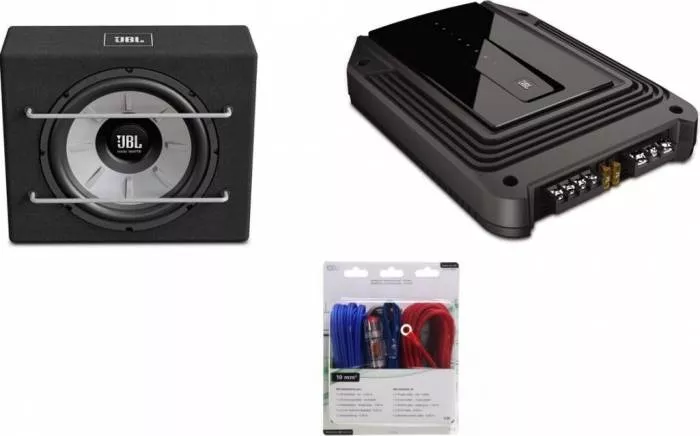 Kit Boxe auto JBL Stage 1200b 250W+ Amplificator Stage A3001 + Kit ...