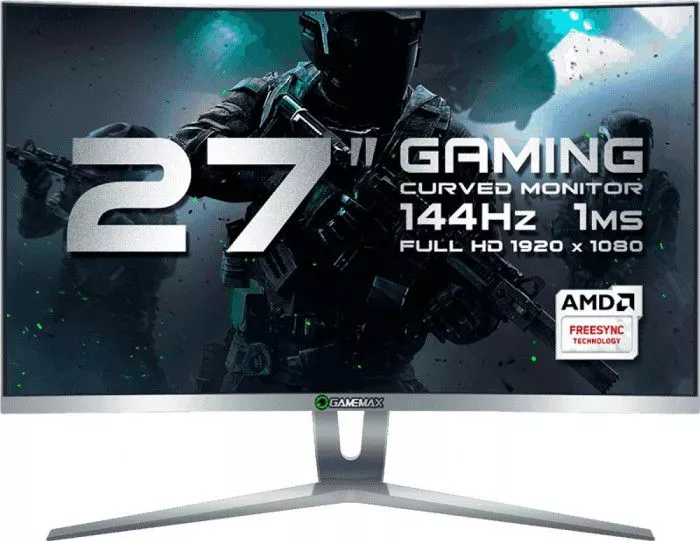Monitor Gaming Curbat LED 27 Gamemax GMX27C144 Full HD 1ms 144Hz Alb ...