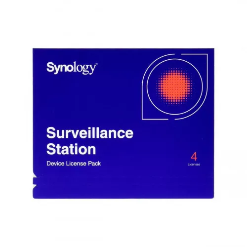Surveillance NAS Synology Device License Pack x4 license pack 4