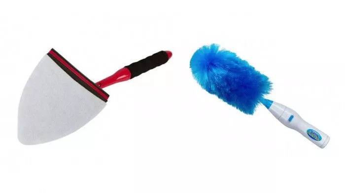 Pachet Pamatuf Spin Duster de praf antistatic Hurricane + Set pentru ...
