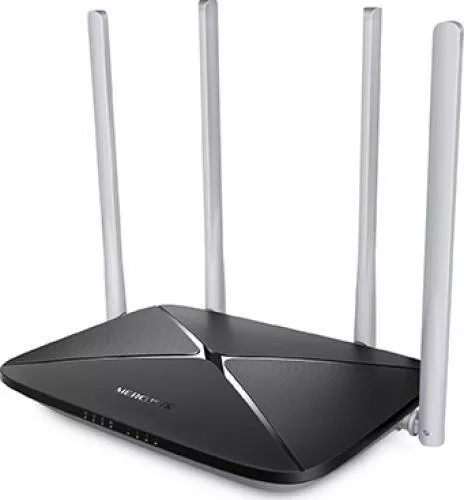 Router Wireless Mercusys AC12 AC1200 Dual Band 4 Antene 5dBi IEEE 802 ...