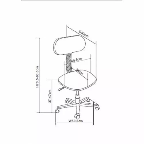 Scaun birou copii Bubble 9303610 - domo.ro