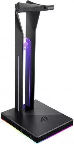 Stand casti ASUS ROG Throne Qi RGB Qi USB 3.1 amplificator audio și DAC ESS