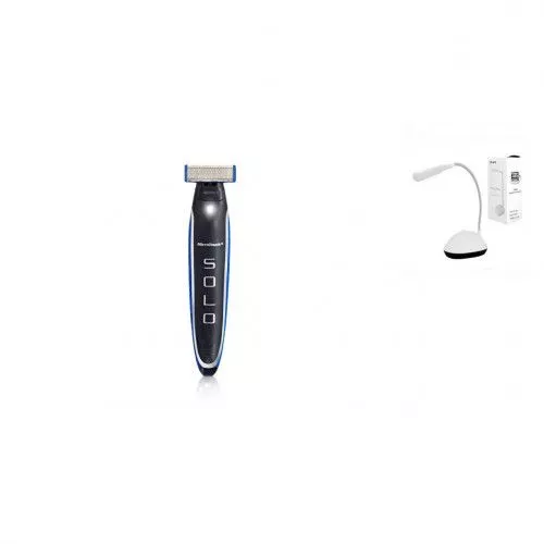 Trimmer tuns barbierit cu 3 capete Touch Solo + Cadou Lampa birou ...