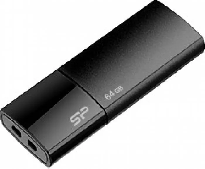 USB Flash Drive Silicon Power Ultima U05 USB 2.0 64GB Negru smc00457